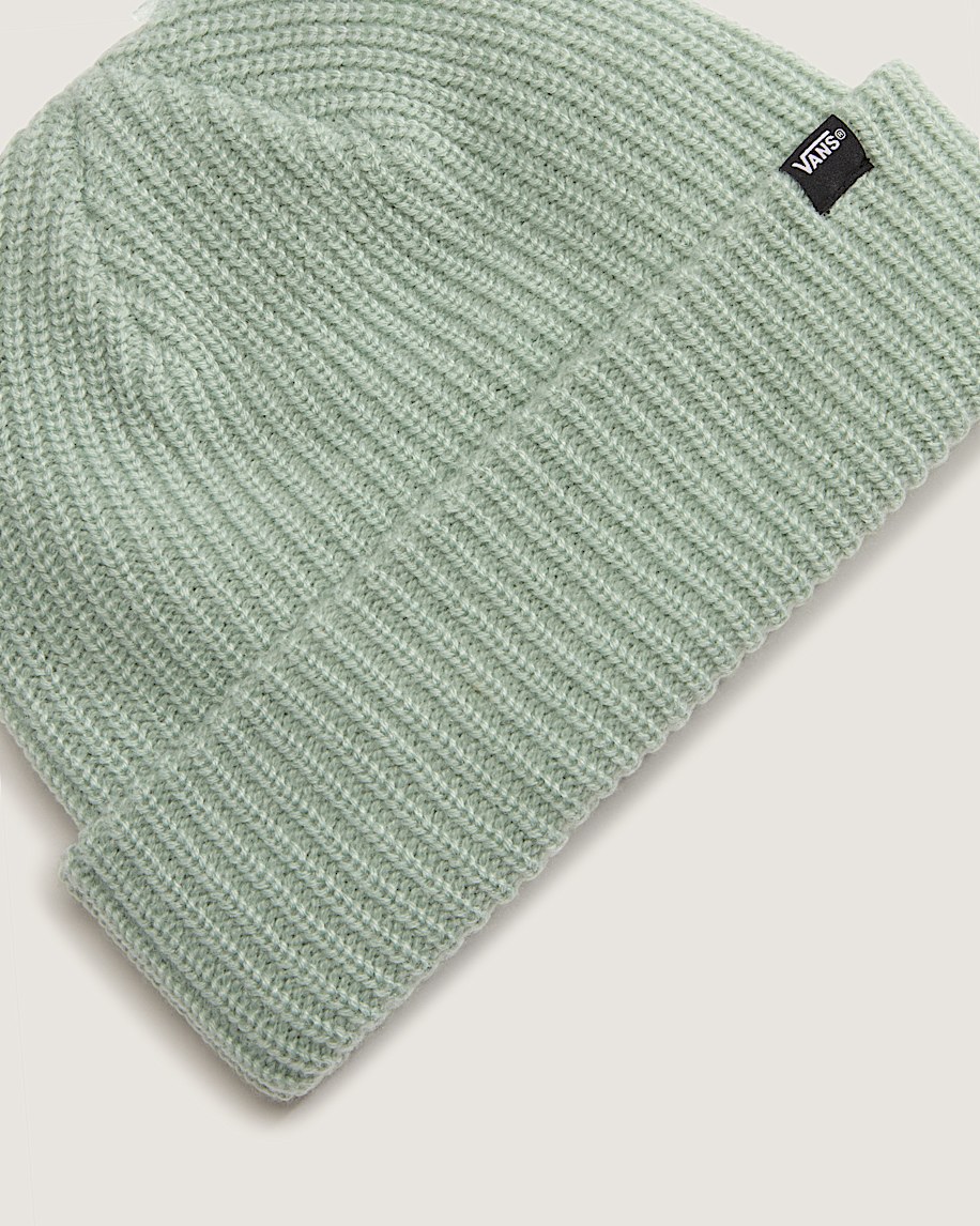 Core Basic Cuff Beanie in Grey Olive Green | Vans