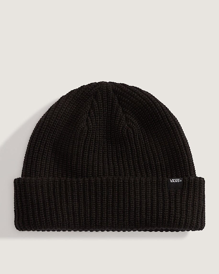 Kids Core Basic Cuff Beanie in Black | Vans