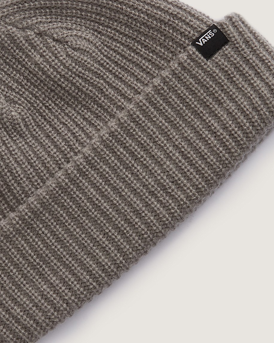 Kids Core Basic Cuff Beanie in Heather Grey | Vans