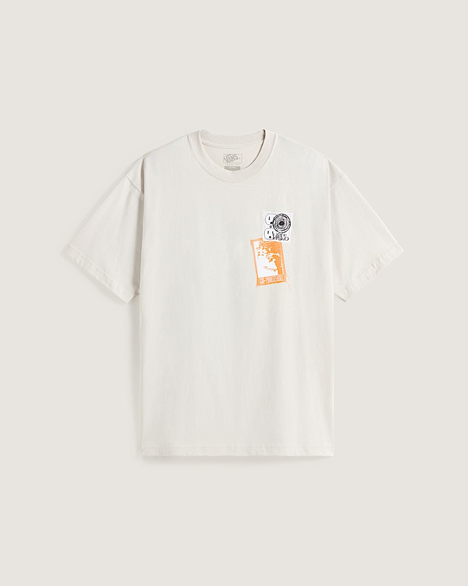 Punk Patch T-Shirt in Taupe Mist Grey | Vans
