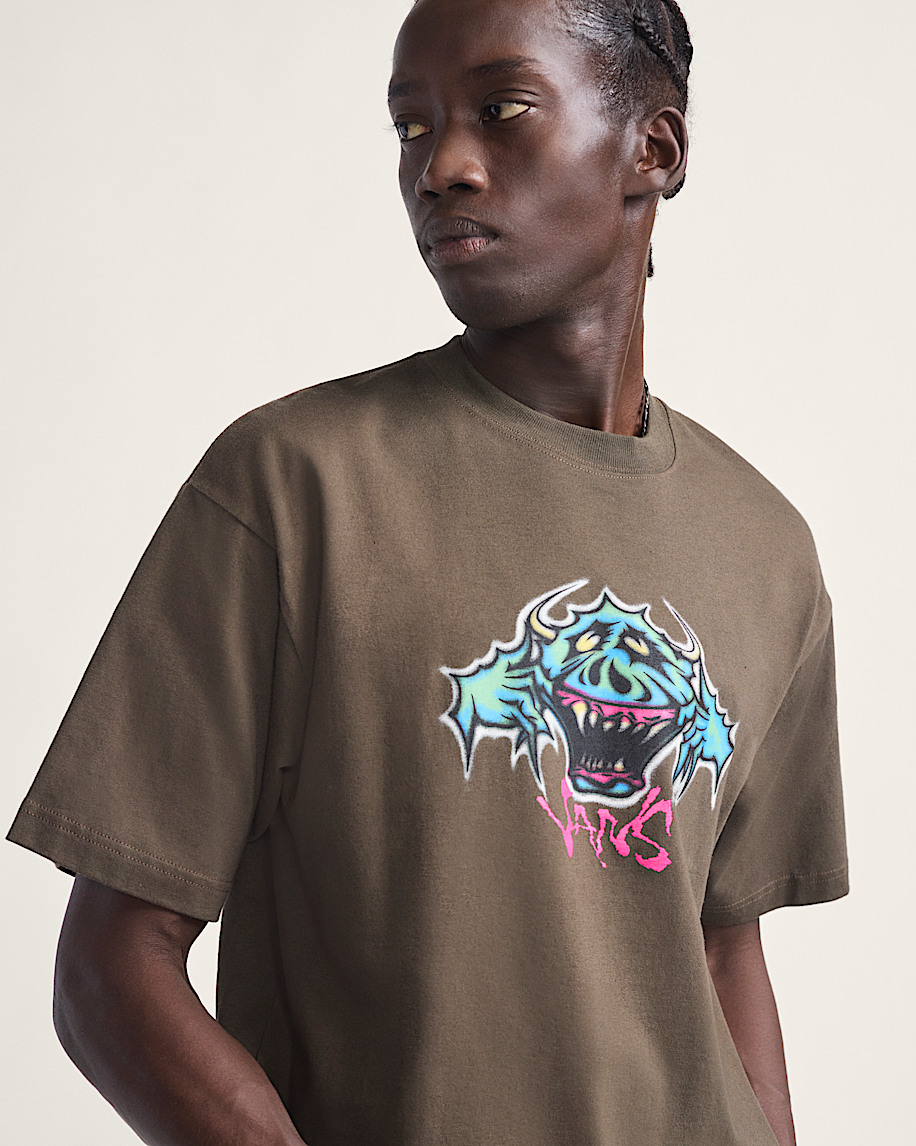 Goofy Ghoul T-Shirt in Coal Brown | Vans