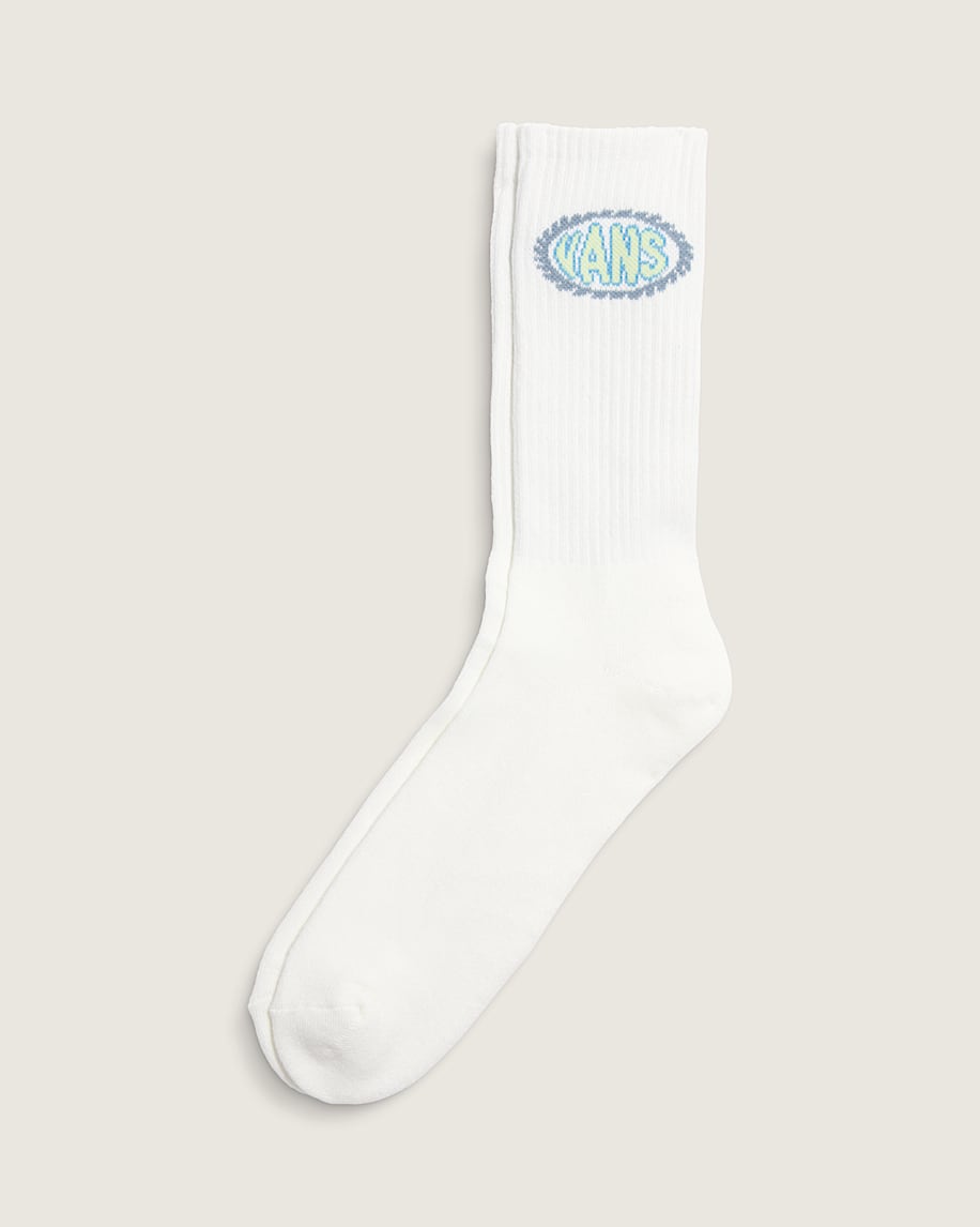 Road Stop Crew Socks in White | Vans