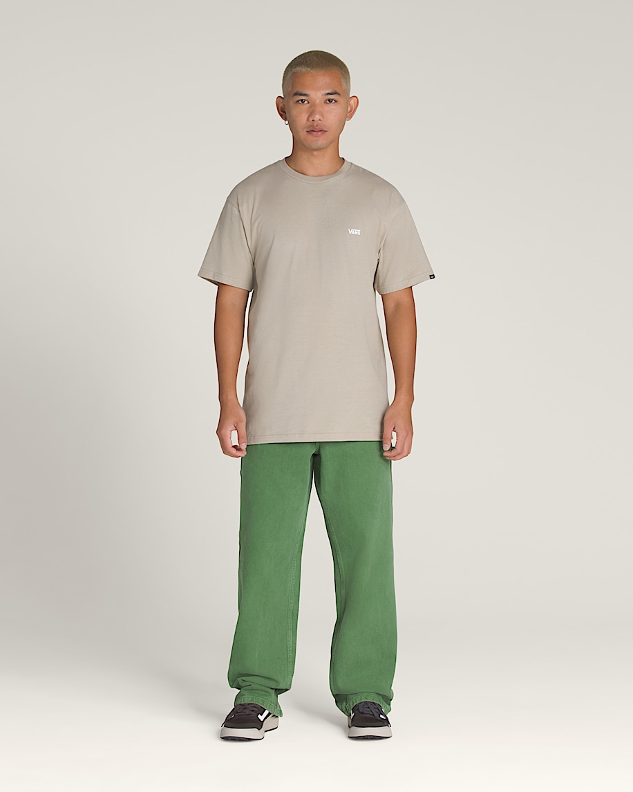 Left Chest Logo T-Shirt en London Fog Beige | Vans CA