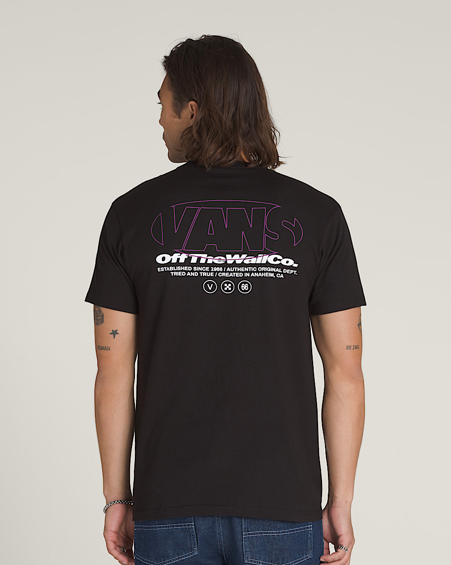 Major Type T-Shirt en Black | Vans CA
