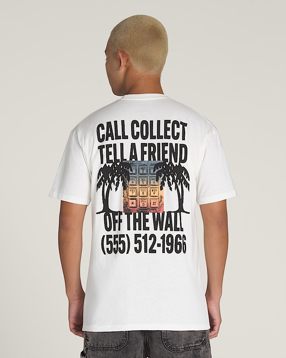 Call Collect T-Shirt in White | Vans
