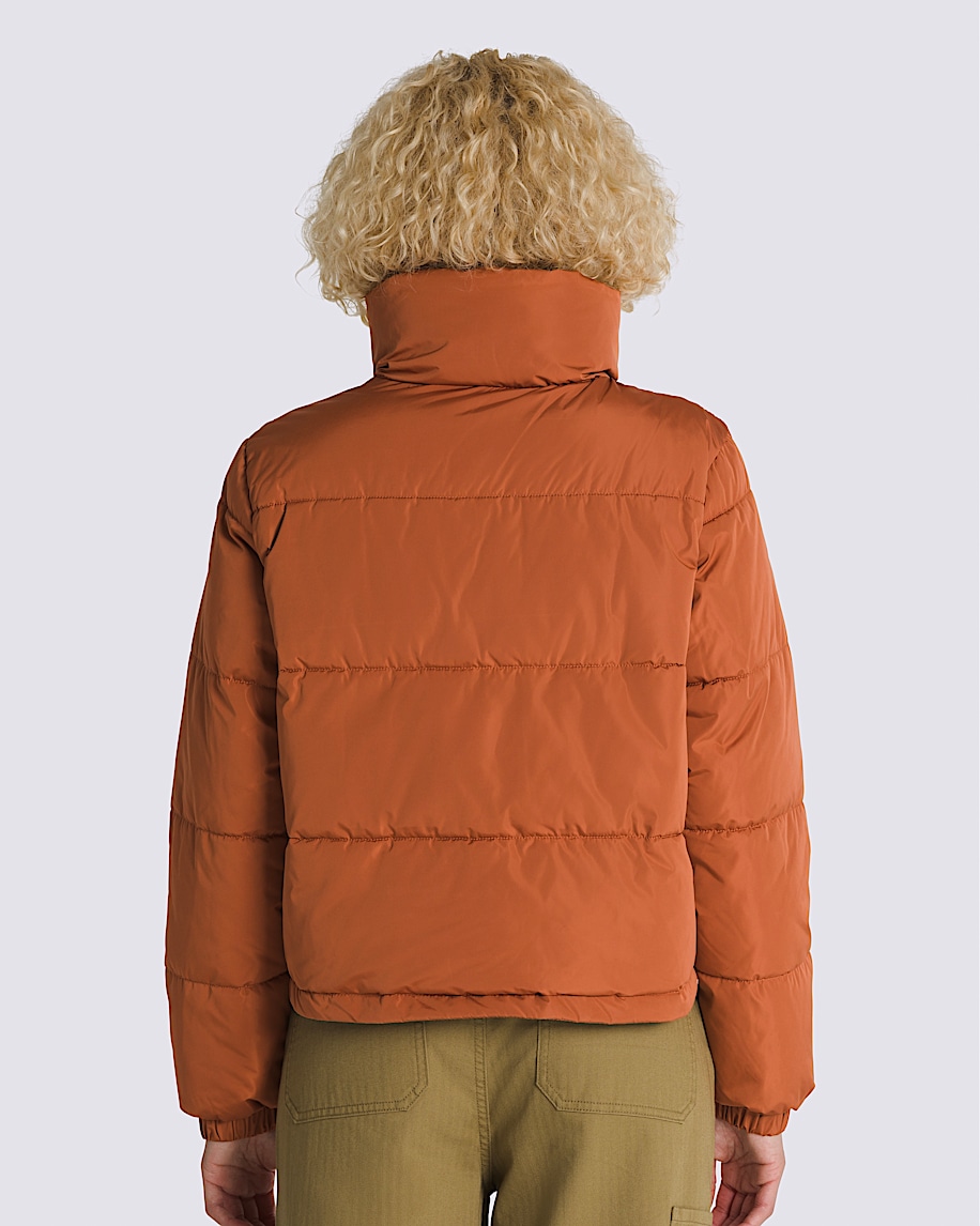 Aubrey Primaloft Puffer Jacket in Auburn Orange | Vans
