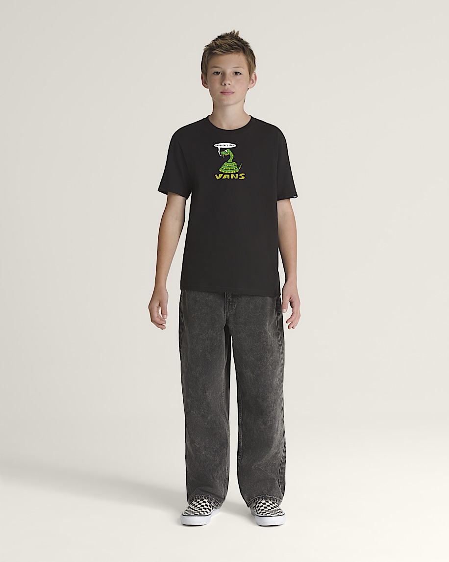 Kids Hissin Since 66 T-Shirt in Black | Vans