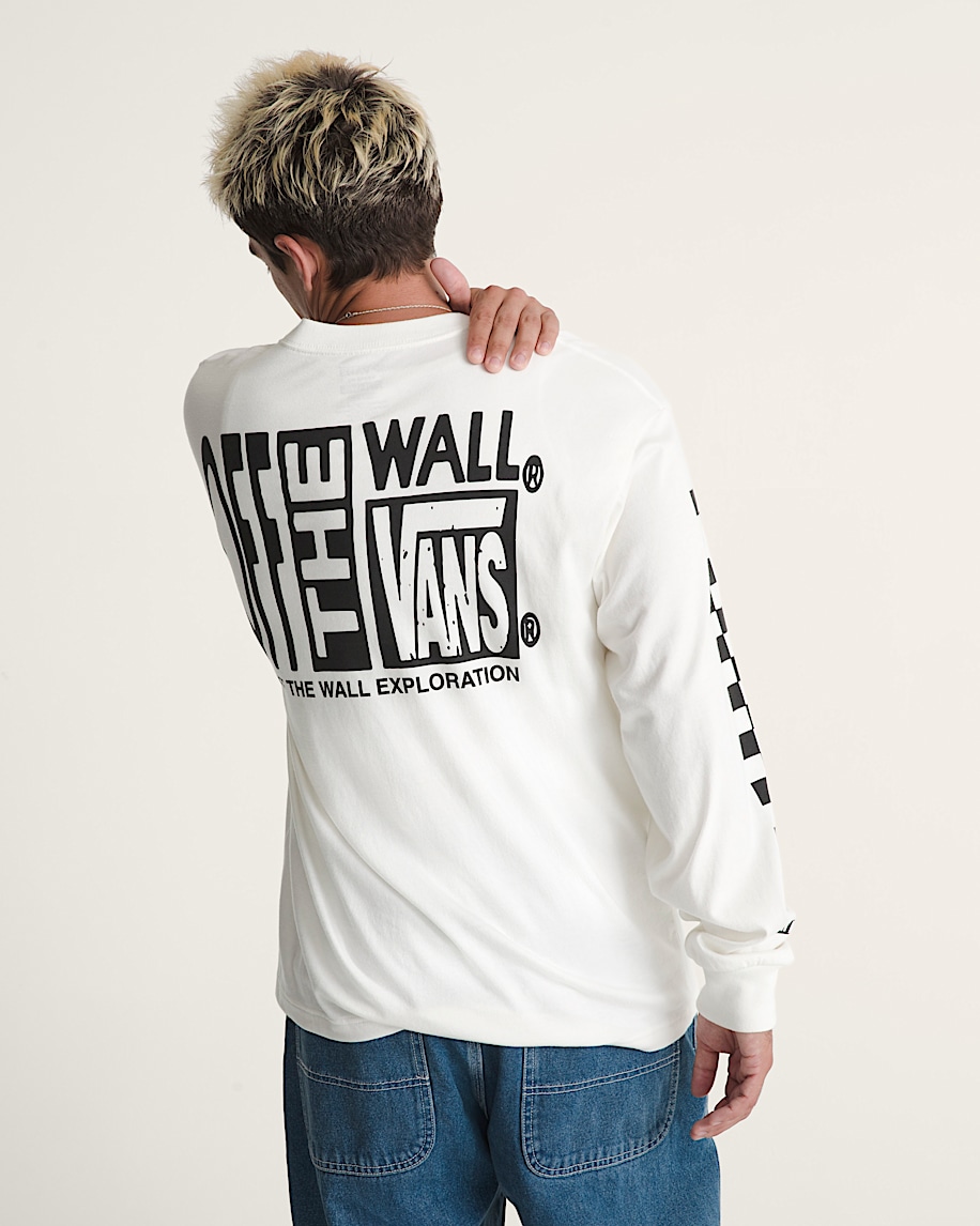 TeamTeam Long Sleeve T-Shirt in Egret White | Vans