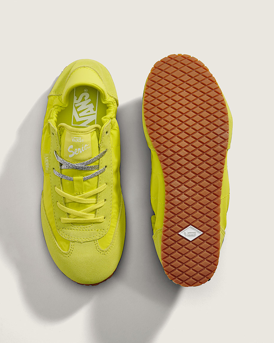 Super Lowpro Collapse Shoe in Fluro Lime Green | Vans